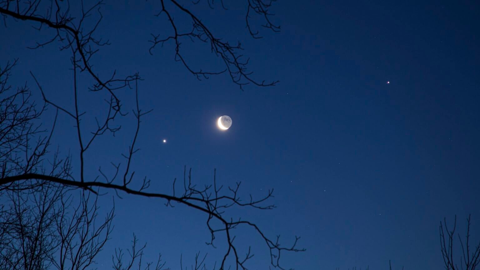 'Triple conjunction' 2025: See the moon, Venus and the intense star ...